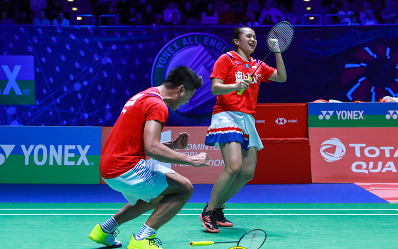 Praveen Jordan dan Melati Daeva Oktavianti Juara All England 2020