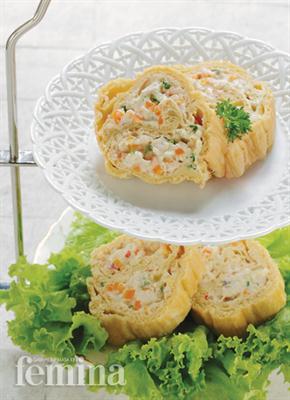 Chicken Cream Roll Choux