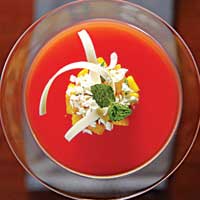 Mango-Lemon Bavarois