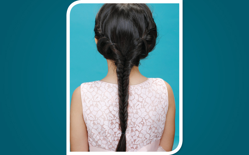 Gaya Kepang Fun Fishtail untuk Anak